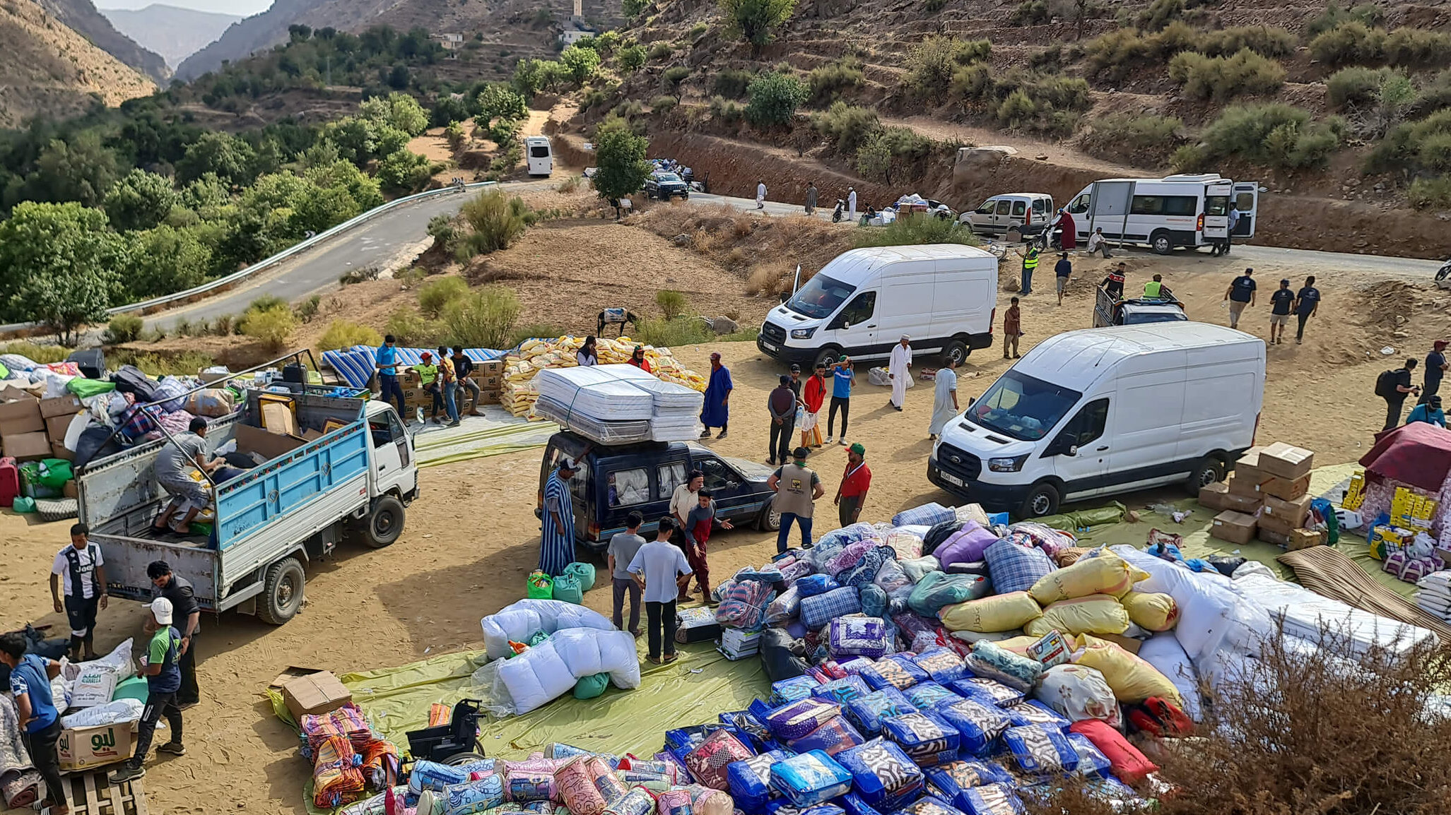 Providing Humanitarian Aid in Morocco and Libya | International Medical ...