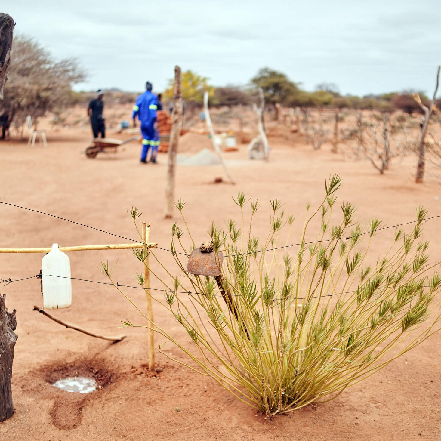 How Do You Build a Pit Latrine? One Brick at a Time