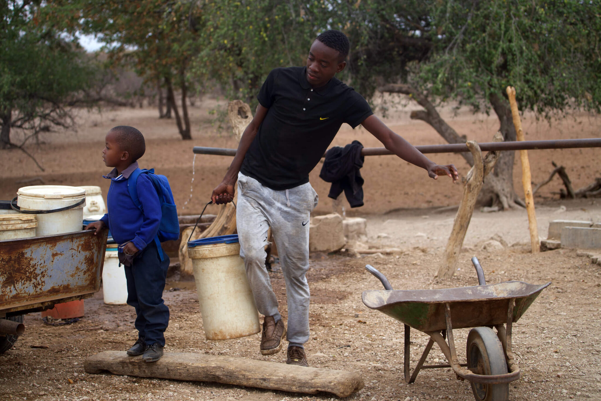 How Do You Build a Pit Latrine? One Brick at a Time